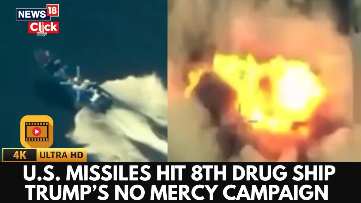 U.S. Strikes Hit 8th Alleged Drug Vessel, This Time On The Pacific Side ...