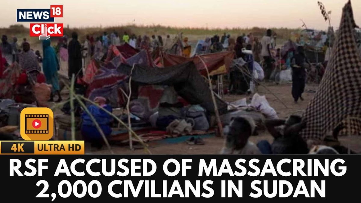 Sudan Crisis: RSF Accused of Killing 2,000+ Civilians in El Fasher | Sudan News | 4K Video ...