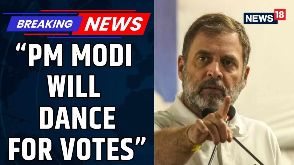 He Will Even Dance To Get Votes, Rahul Gandhi Hits Out At PM Modi ...