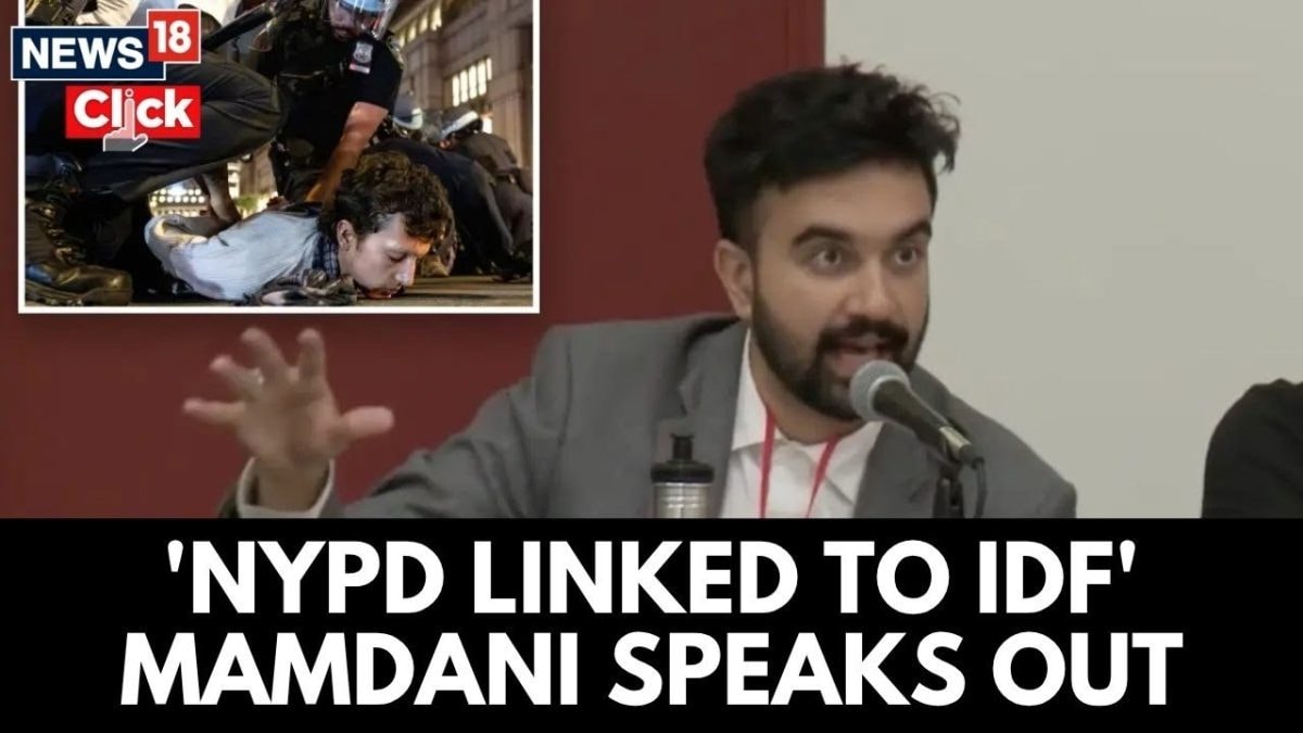 Zohran Mamdani Explains Why He Said The IDF Had Laced The NYPD’s Boots | N18G | World News - News18