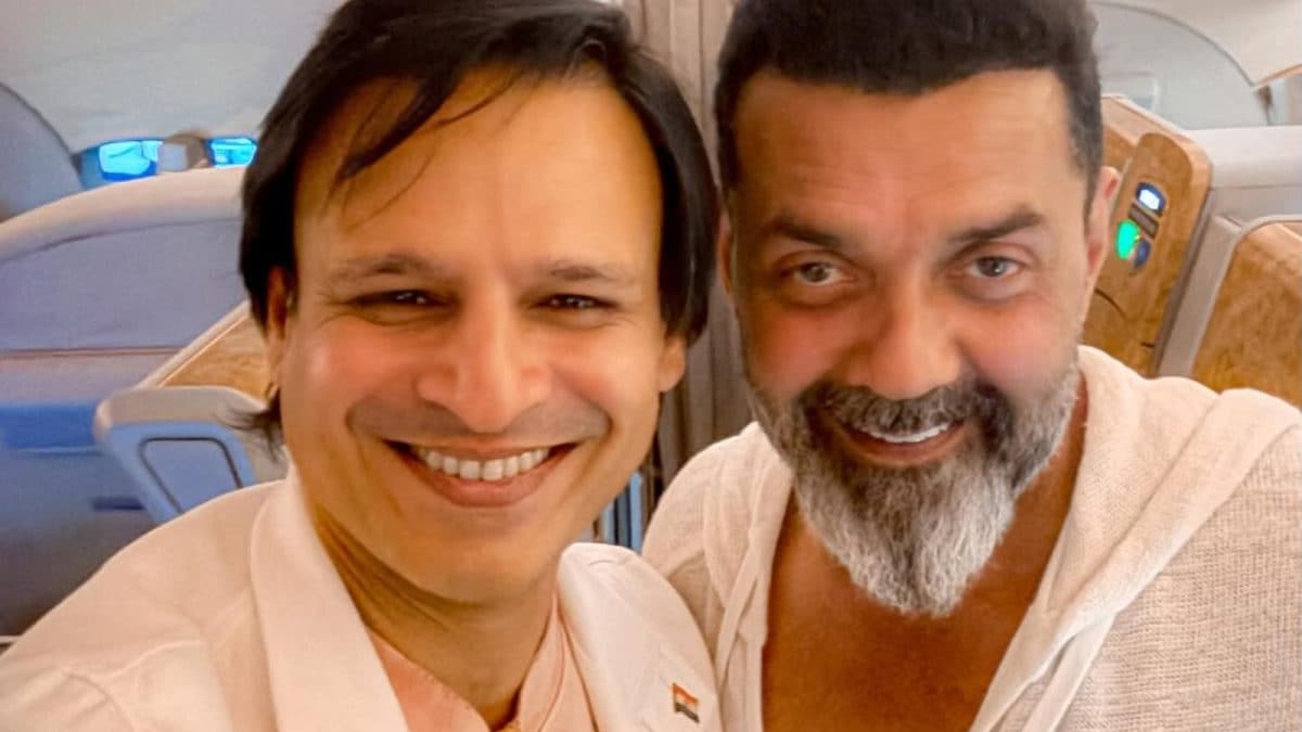 'You Killed It As Ajay Talwar': Vivek Oberoi Drops A Selfie With Bobby Deol | Bollywood News ...