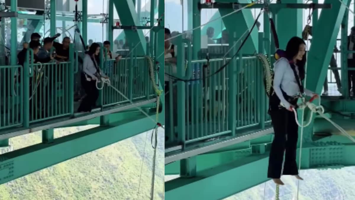 Video Shows Women Bungee Jumping From World’s Highest Bridge In China ...
