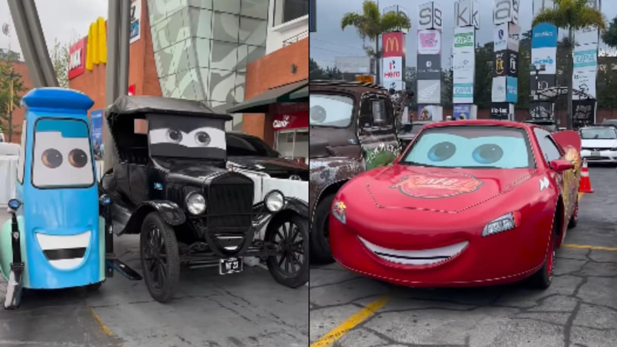 'Cars' Fans Are Freaking Out Over This Real-Life Lineup Of Pixar ...