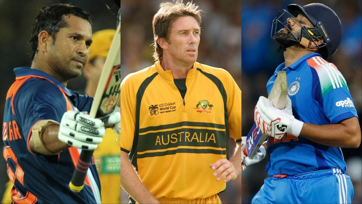 Rohit Over Tendulkar, No Sehwag! McGrath Picks Top 5 Indian ODI Batters ...
