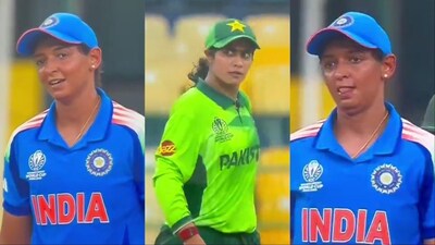 Harmanpreet Kaur's Reaction After Pakistan Spinner Gives Her Death ...
