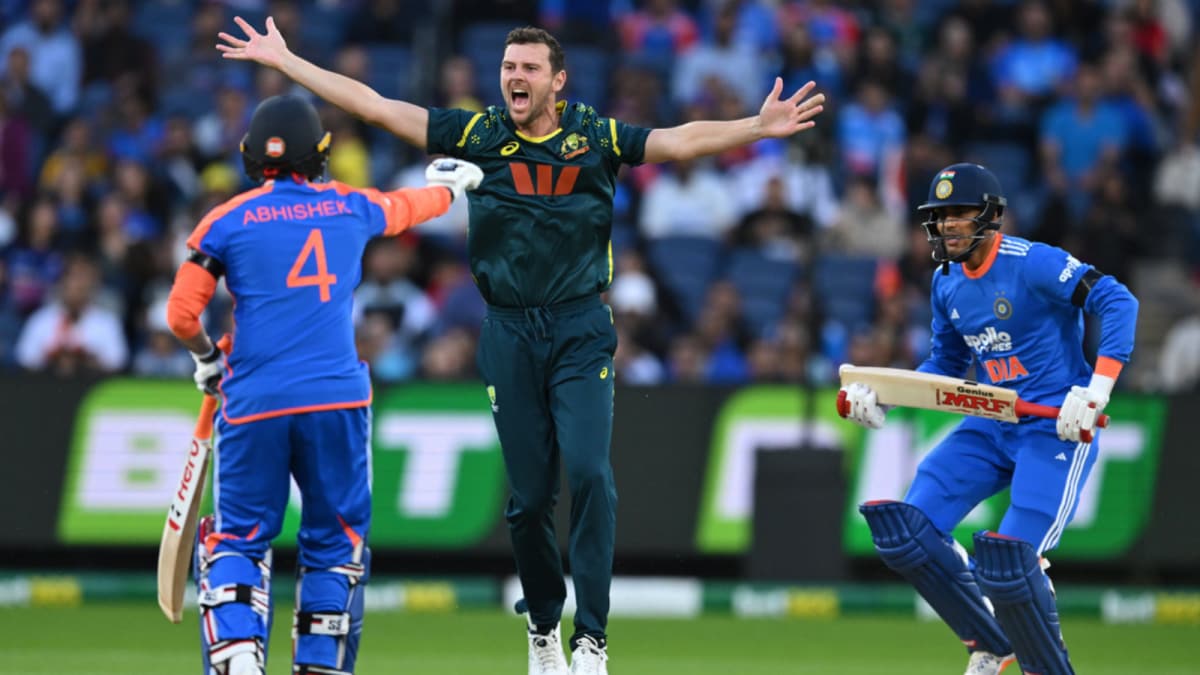 Josh Hazlewood & Mitchell Marsh Star As Australia Outclass India By 4 ...