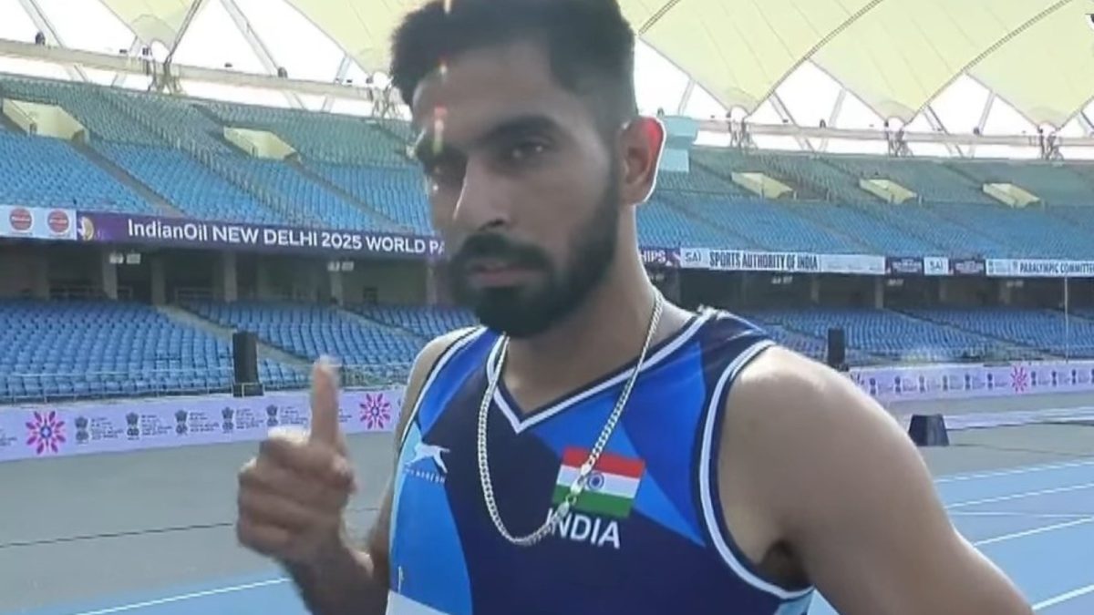 What A Lucky Break! Indian Sprinter Sandeep Wins Bronze In Men's 200m ...
