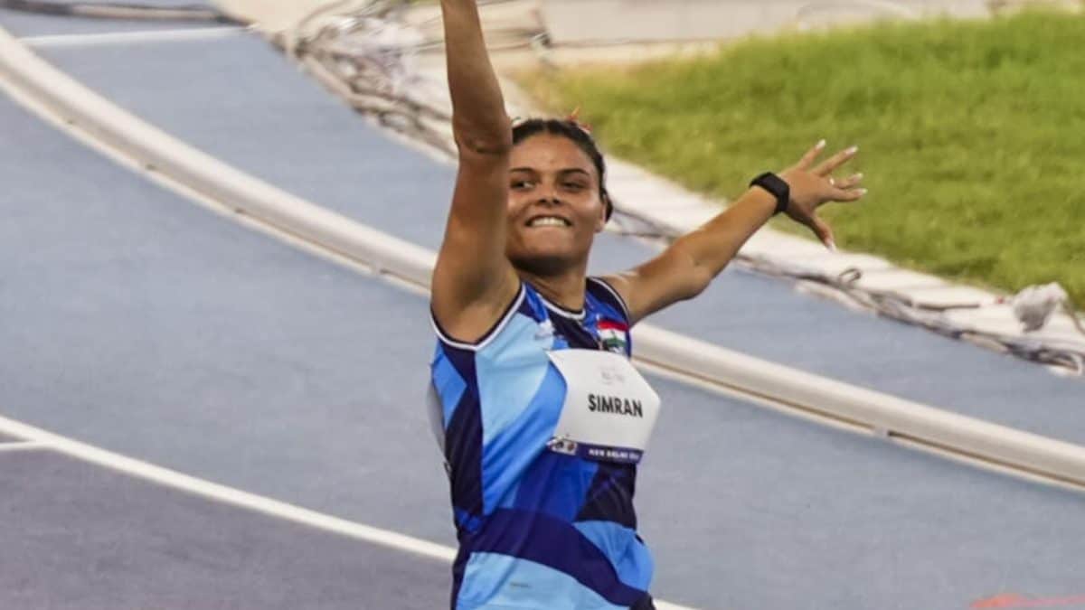 A Second Medal For Simran Sharma! Indian Sprinter Claims Silver Medal ...