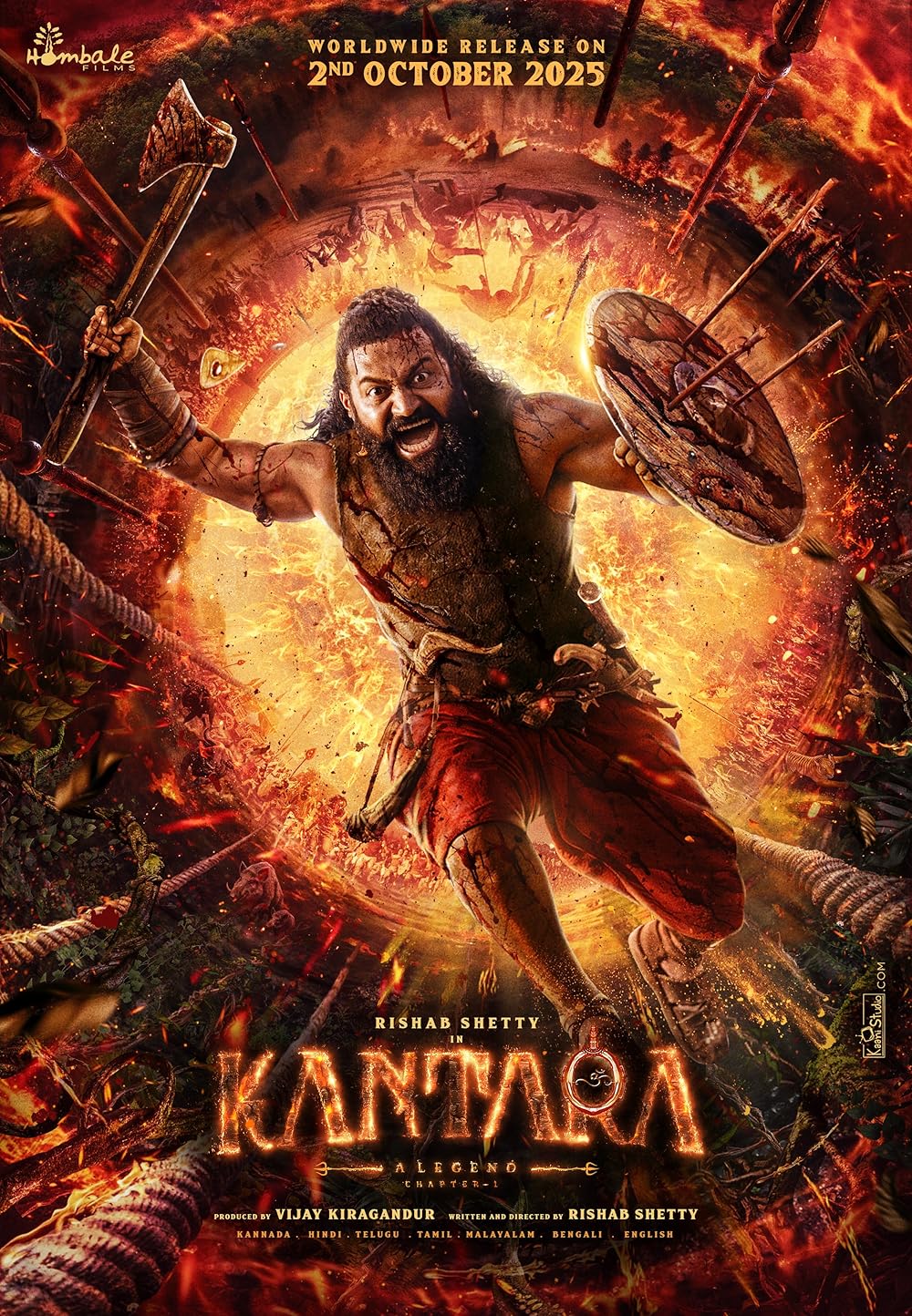 Kantara: Chapter 1 Release Date Announced for October 2, 2025