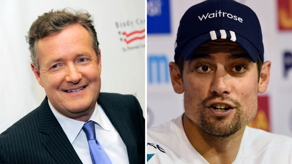 Piers Morgan Apologises To Alastair Cook After 11 Years: 'Sorry For The 38 Weasel References ...