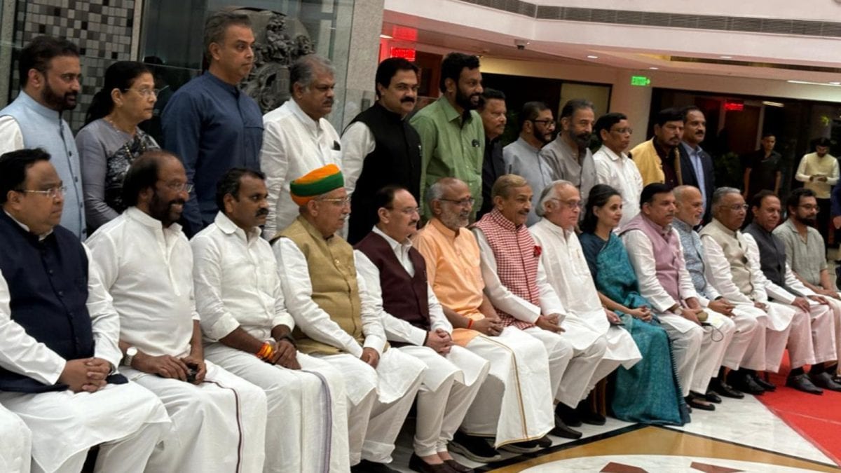 'Lakshman Rekha' Must Be Drawn, Vice President Radhakrishnan Tells ...