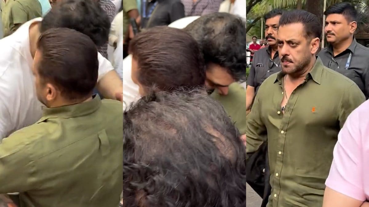 Salman Khan Consoles Heartbroken Nikitin Dheer At Pankaj Dheer’s Funeral | Watch | Bollywood ...