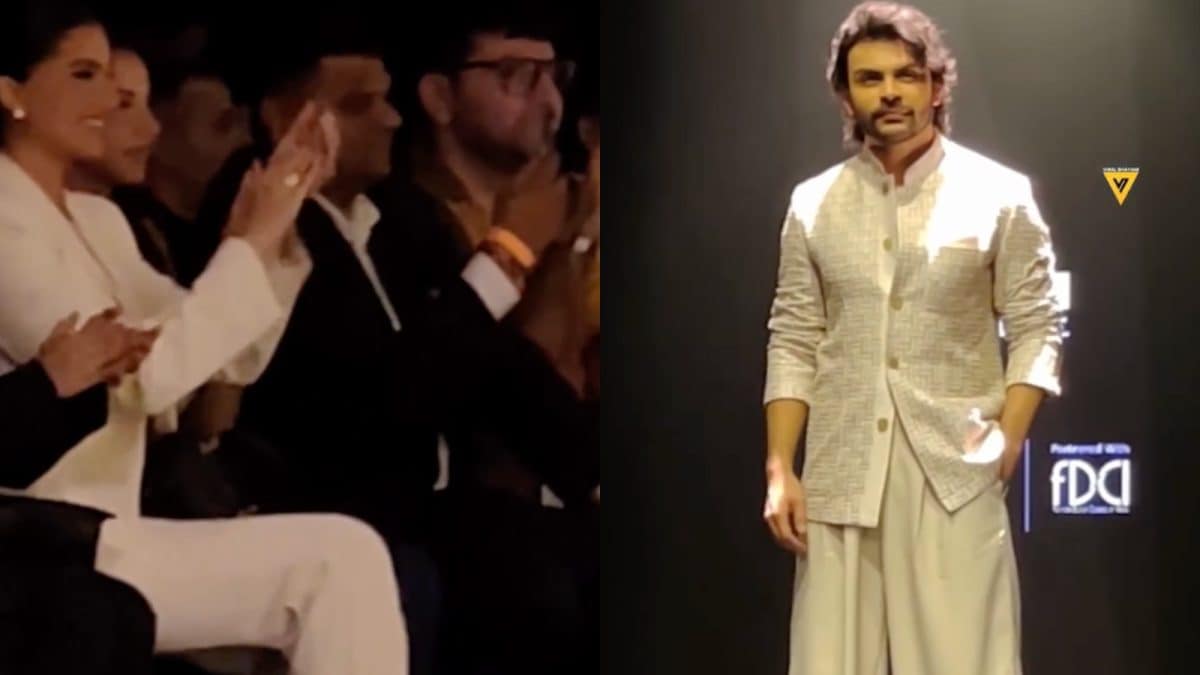 Tara Sutaria Claps As Boyfriend Veer Pahariya Blows Her A Kiss On Ramp ...