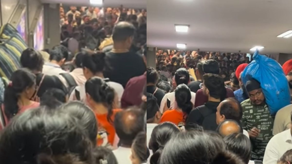 Delhi’s Diwali Shopping Rush Turns Chandni Chowk Metro Station Into ...