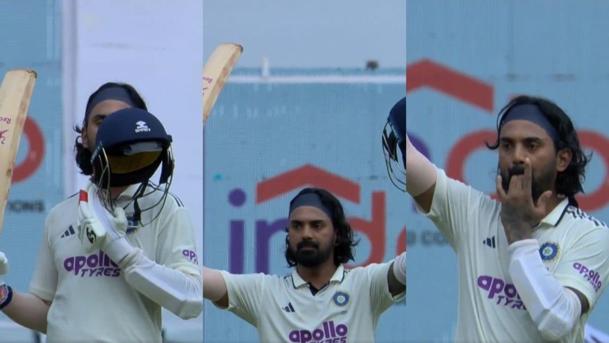 KL Rahul Pulls Off Unique Whistle Celebration After Scoring 11th Test ...