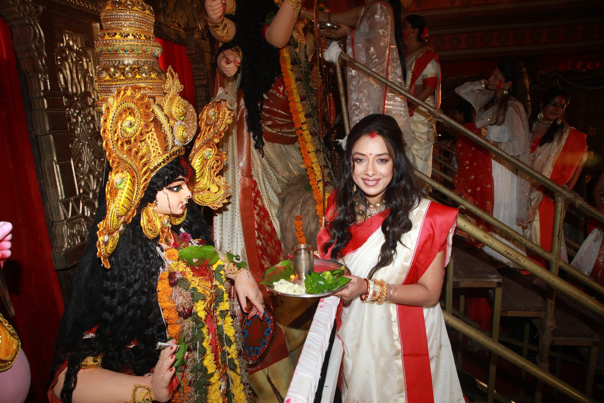 Star-Studded Sindoor Khela: Kajol, Rupali Ganguly And More Shine On Dashami