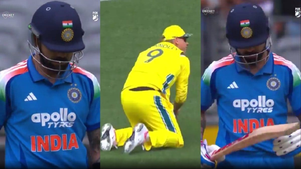 Virat Kohli Out For 8-Ball Duck In 1st India-Australia ODI | Watch ...