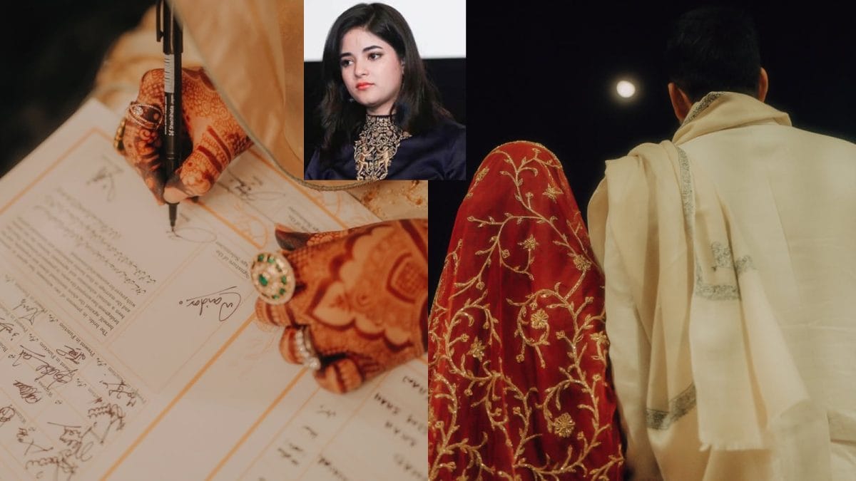 Dangal Actress Zaira Wasim Gets Married, Shares First Pictures From Her Nikaah | Bollywood News ...