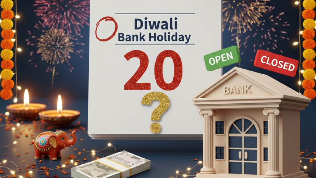 Are Banks Open Or Closed Today, October 20? Know Bank Holiday Diwali ...