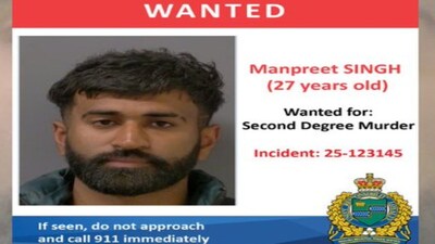 Indian-Origin Woman Killed In Canada, Police Say Murder Suspect Fled To ...