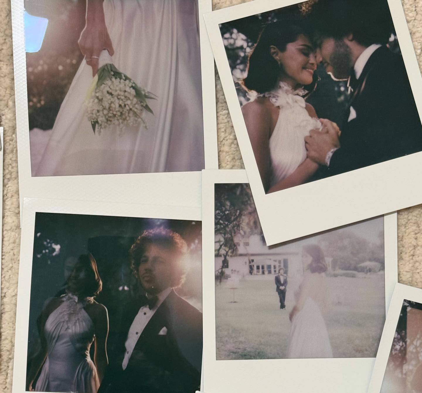 Selena Gomez Shares Unseen Photos Of Her Three Ethereal Bridal Looks