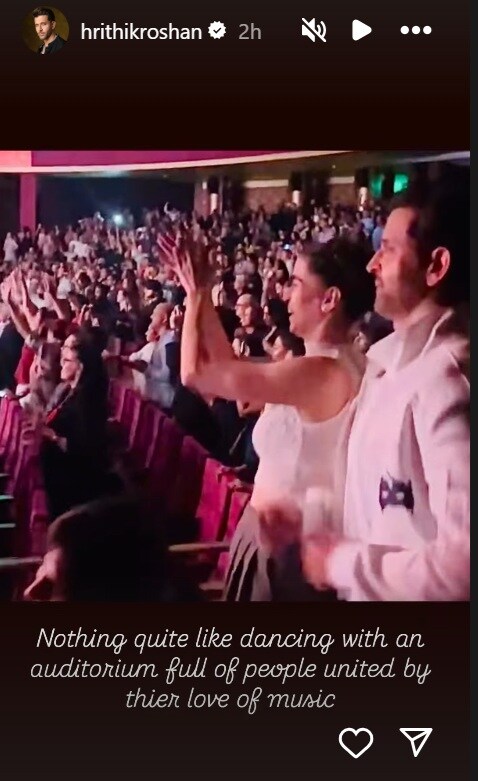 Hrithik Roshan, Saba Azad Enjoy Buena Vista Social Club Concert; Actor ...