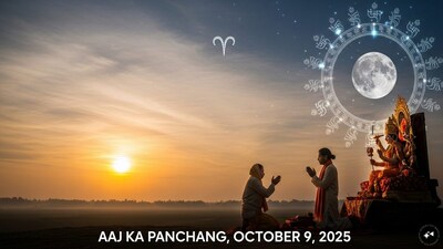 Aaj Ka Panchang, October 9, 2025: Tithi, Vrat, Shubh Muhurat & Rahu ...