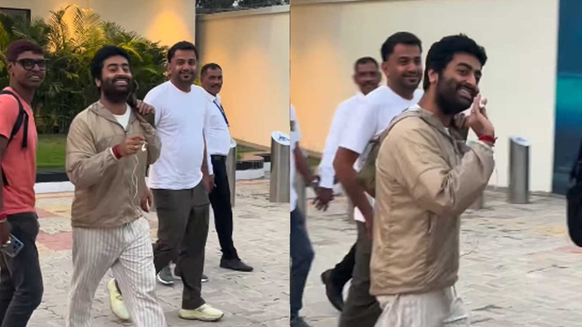 Arijit Singh Spotted In Cool, Casual Attire As He Flashes His Trademark ...