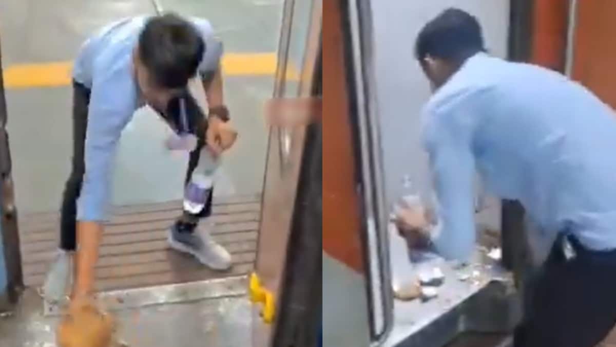 Video Of Coconut-Breaking Ritual By Railways’ Staff Triggers Safety ...
