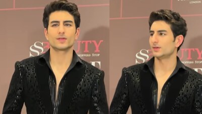 Ibrahim Ali Khan Is ‘Such A Heartthrob’ In All-Black Suit | Bollywood News - News18
