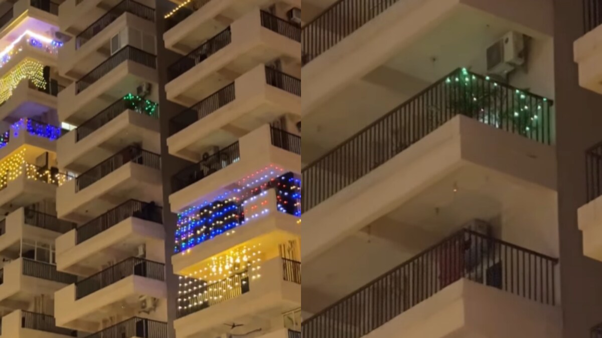 This ‘Low Budget Single Railing’ Light At Noida Flat Is Stealing The ...
