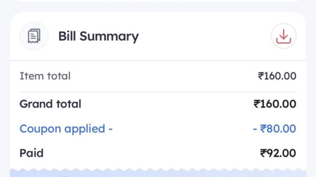‘No Platform Fee, No Delivery Charge, Just Food’: This Zomato Bill From ...