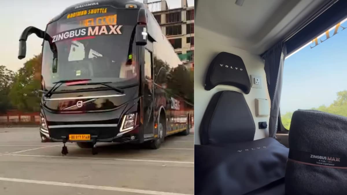 Prayagraj To Delhi In ‘7-Star’ Luxury Bus: A Look At 5-Course Meal ...