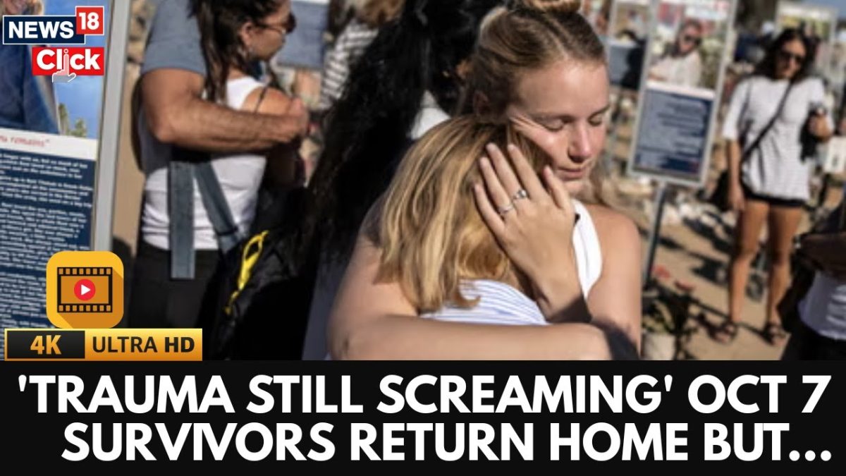 Returning Home, But Not Healed — Oct 7 Survivors Struggle To Cop ...