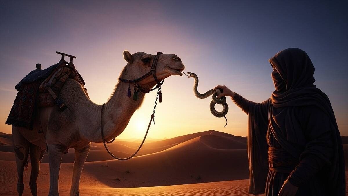 Why Are Camels Forced To Swallow Snakes Alive? The Ancient Cure That ...