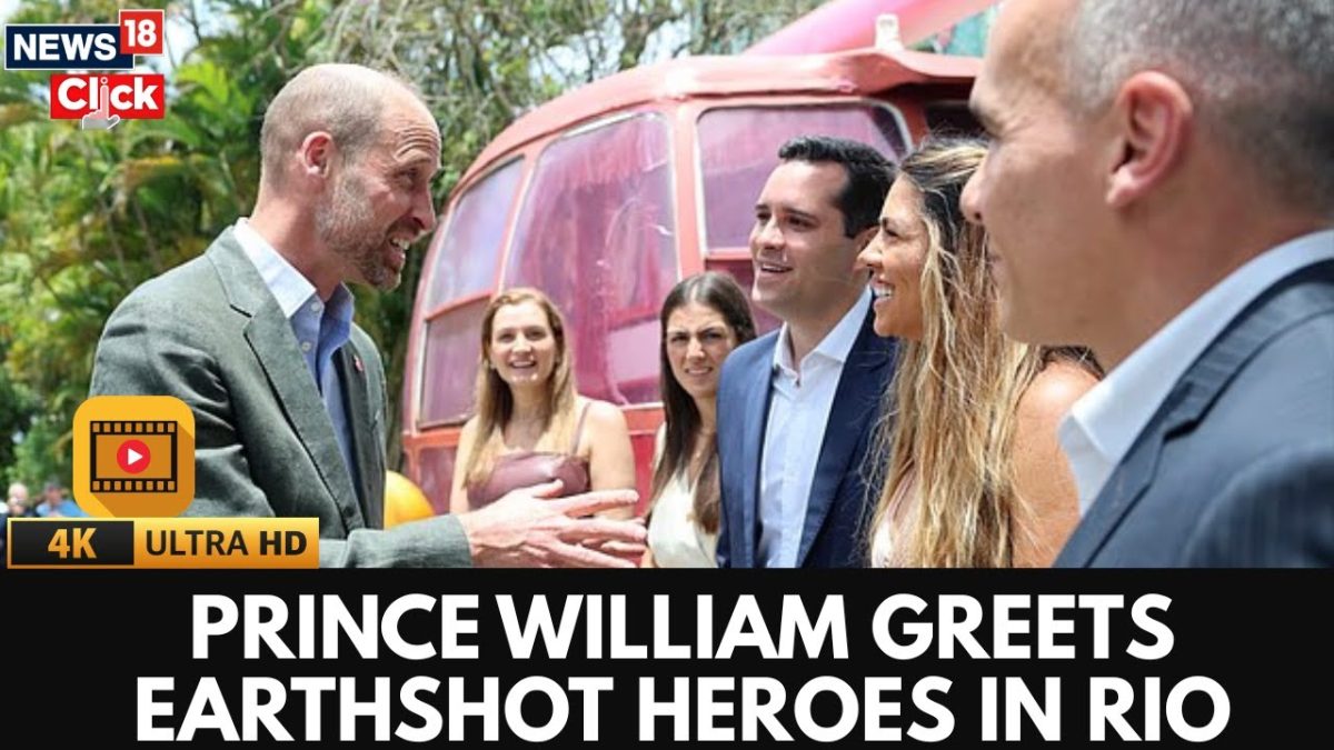 Earthshot Goes Global: Prince William In Brazil For Climate Heroes ...