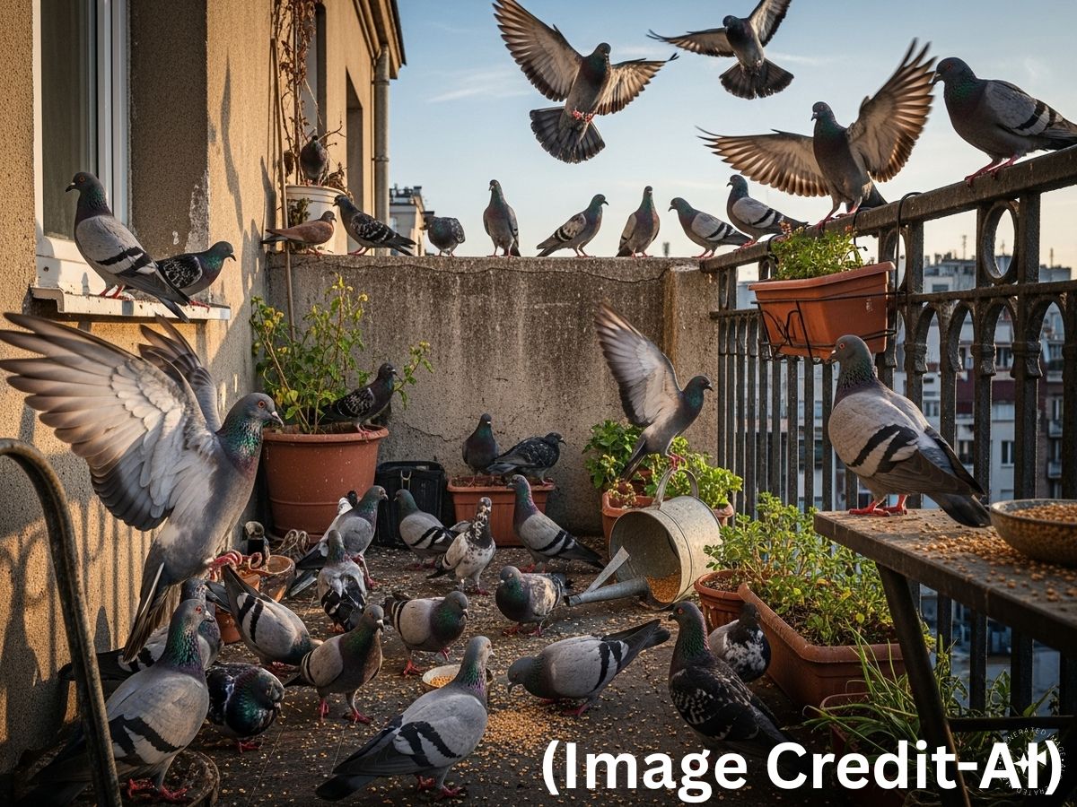Pigeon Control Tips: Easy And Safe Ways To Keep Your Balcony Clean And ...