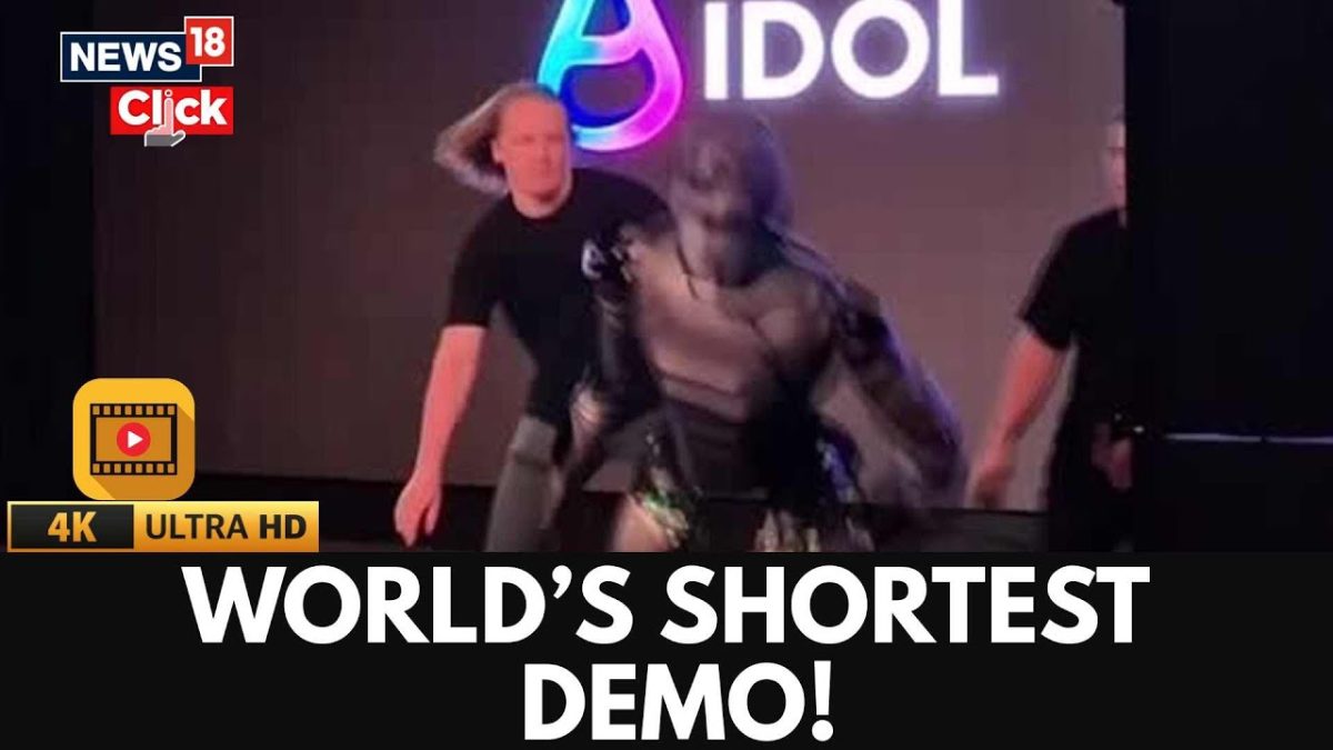 Russia’s Humanoid Robot AIDOL Collapses on Stage During Debut | AI ...