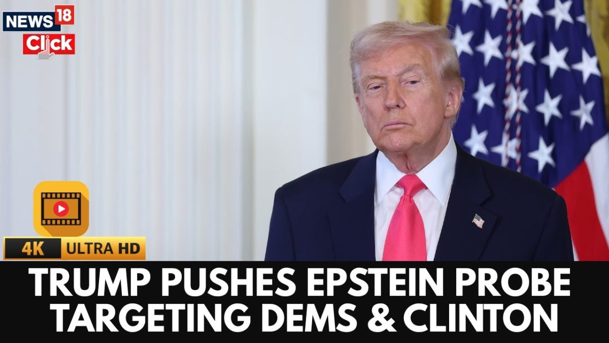 Trump Demands Expanded Epstein Investigation — Clinton, Democrats in Spotlight | US News | 4K ...