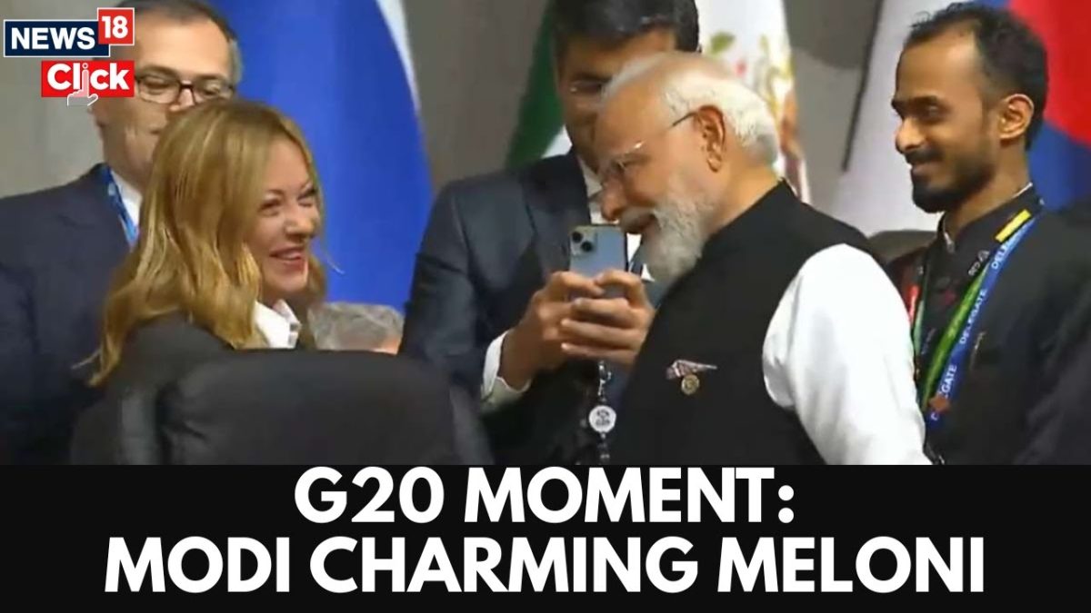 G20 Highlight: PM Modi Charms Italian PM Meloni | Diplomatic Warmth ...