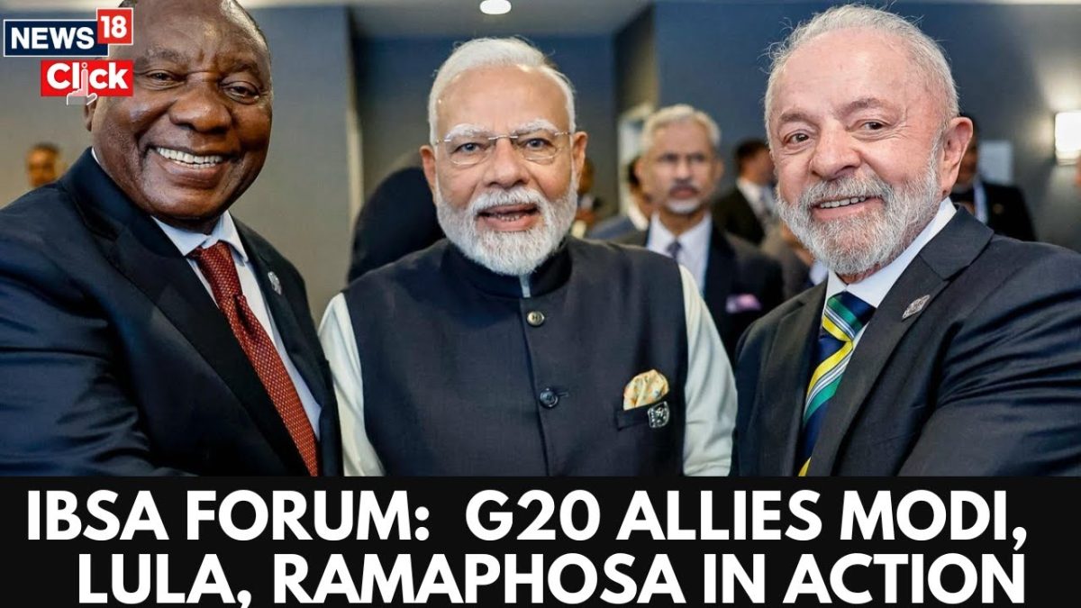 IBSA FORUM: Modi, Lula & Ramaphosa Align Strategies Ahead of G20 | Big ...