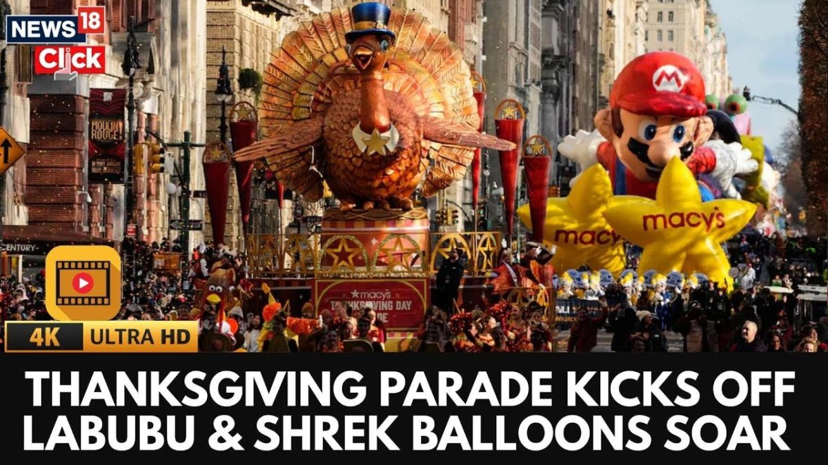 Macy’s Thanksgiving Parade 2025 — Shrek, Pac‑Man & Labubu Balloons ...