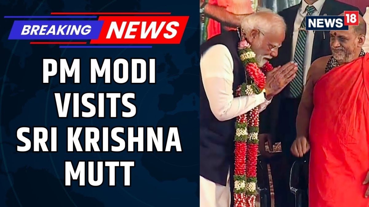 PM Modi's Spiritual Tour | After Mega Roadshow In Udupi, PM Modi Visits ...