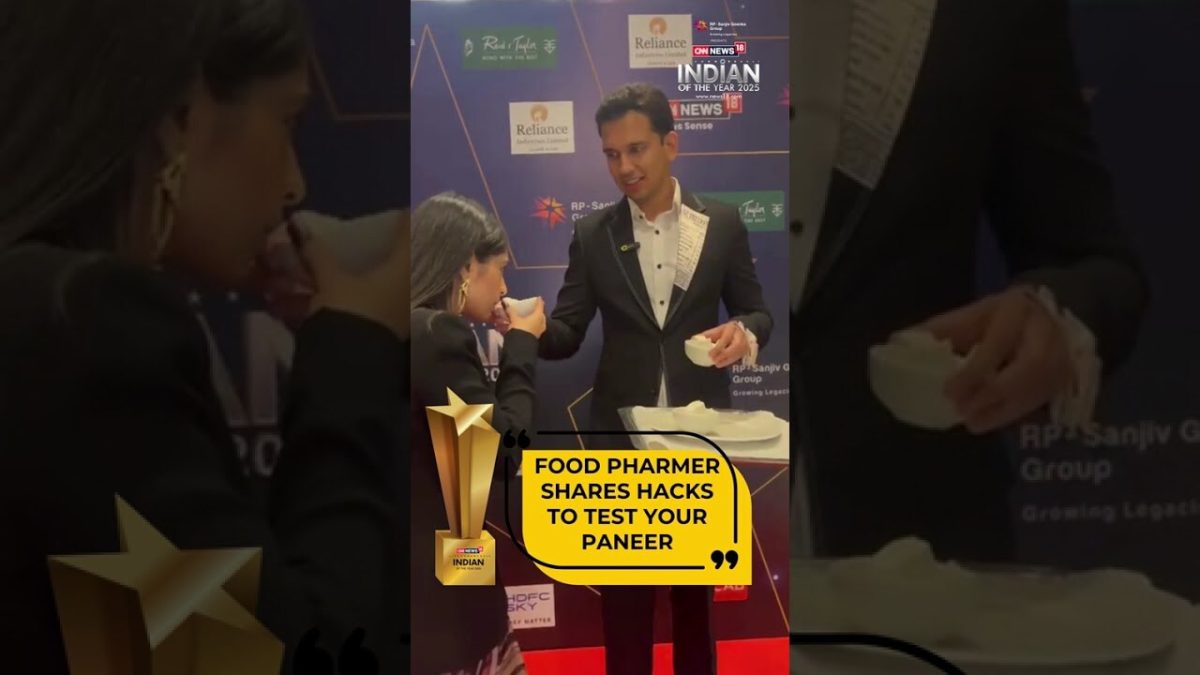 Food pharmer decodes the ways to test your paneer! | Indian Of The Year ...