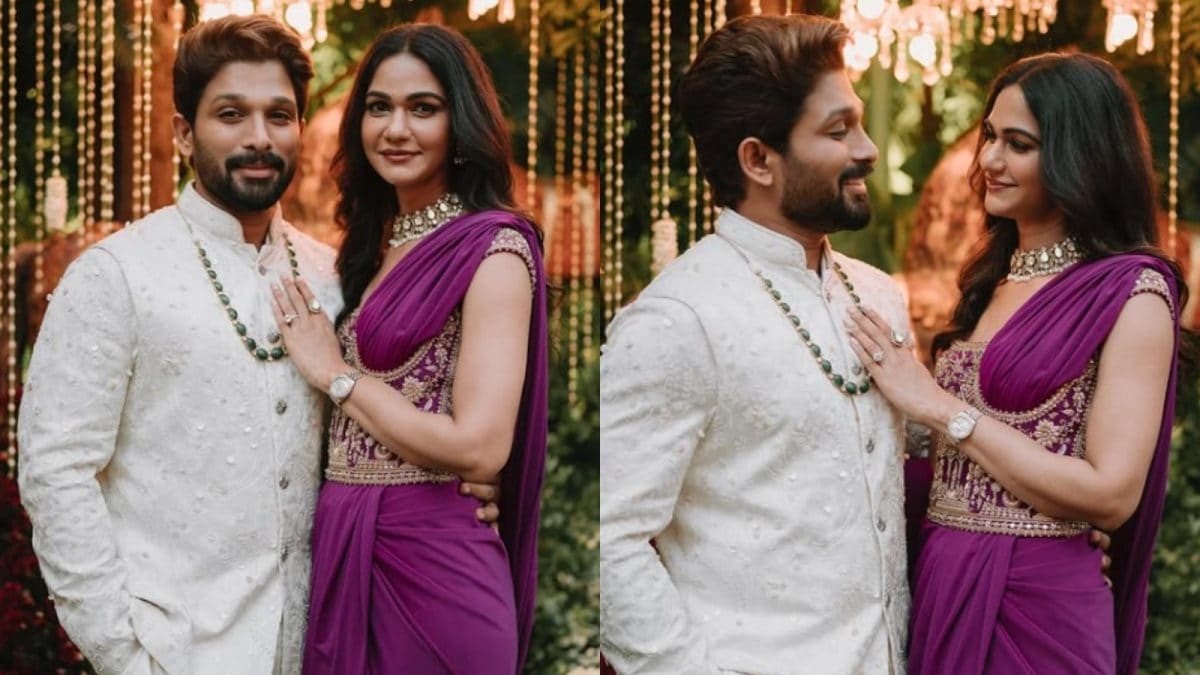 Allu Arjun And Sneha Reddy’s Adorable Moment Goes Viral, Fans Call Them ...