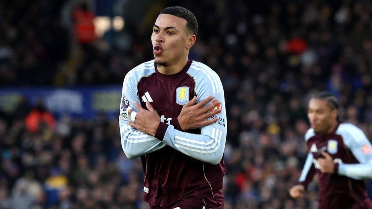 Free-Kick Magic! Morgan Rogers Brace Fires Aston Villa Into The PL Top ...
