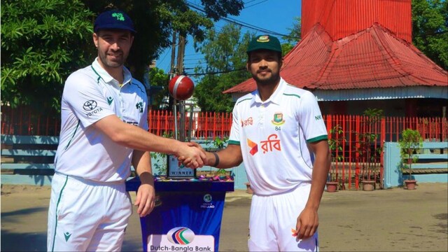 Bangladesh Vs Ireland Highlights, 1st Test Day 1: IRE Score 270/8 At ...