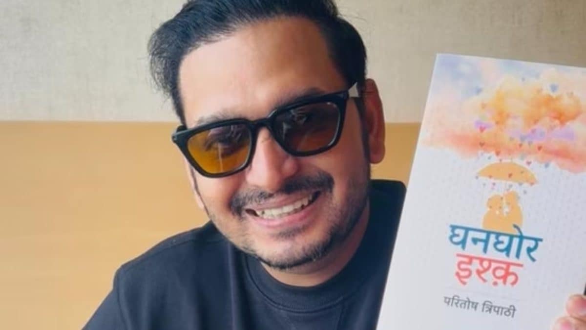 Actor-Writer Paritosh Tripathi To Launch Third Book Ghanghor Ishq Next ...