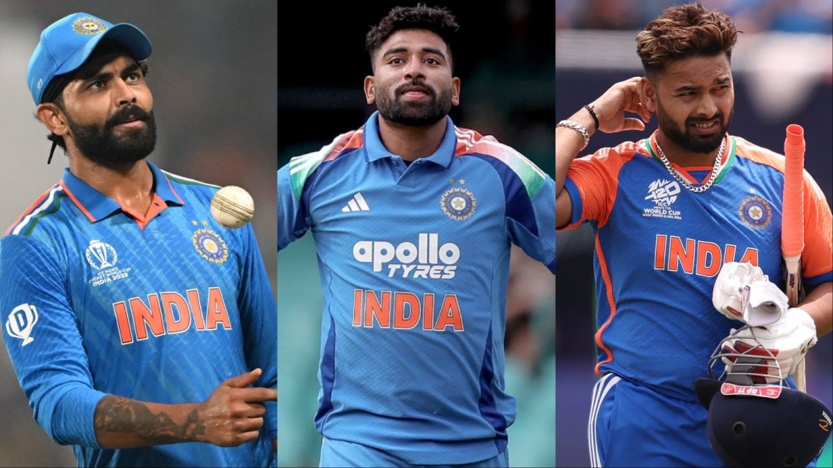 Pant And Jadeja IN, 4 Players OUT! Complete List Of Changes In Team ...