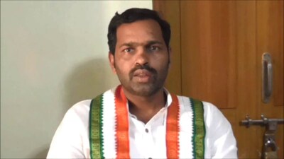 Karnataka Row: Congress MLA D Ravishankar Caught On Camera Slapping ...